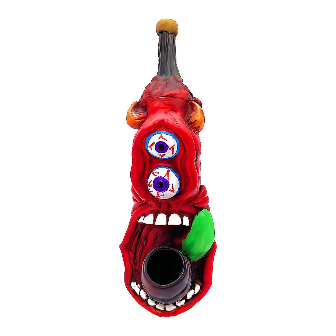 2 Eyed Monster Medium Pipe - Wholesale Head Shop - Pichincha gifts